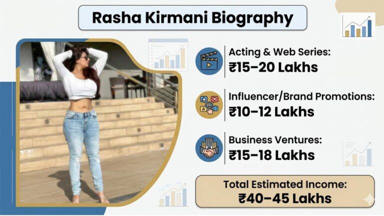 Rasha Kirmani Biodata Movies Web Series Personal Life & More